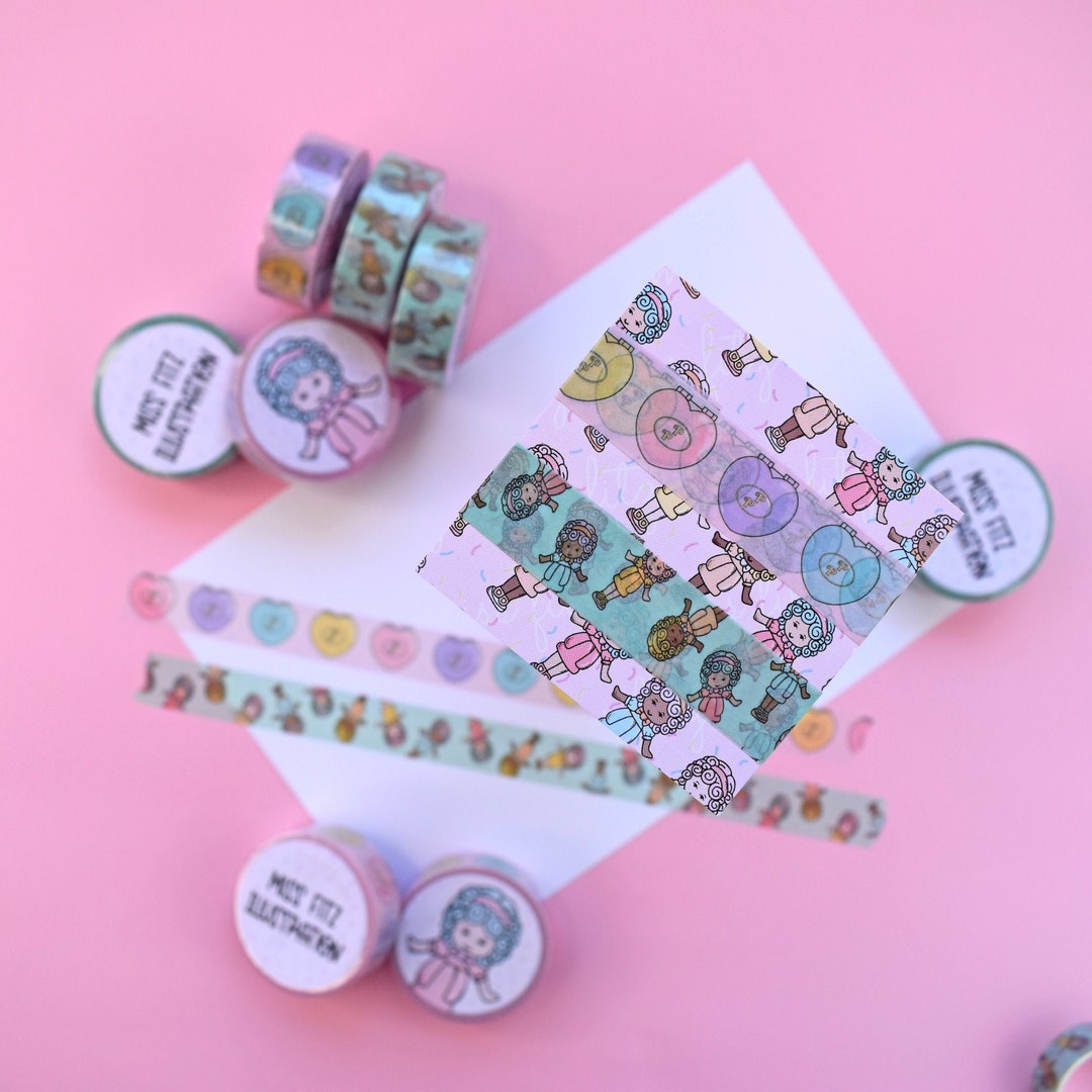 Polly Washi Tape Sampler X2 Designs - Etsy