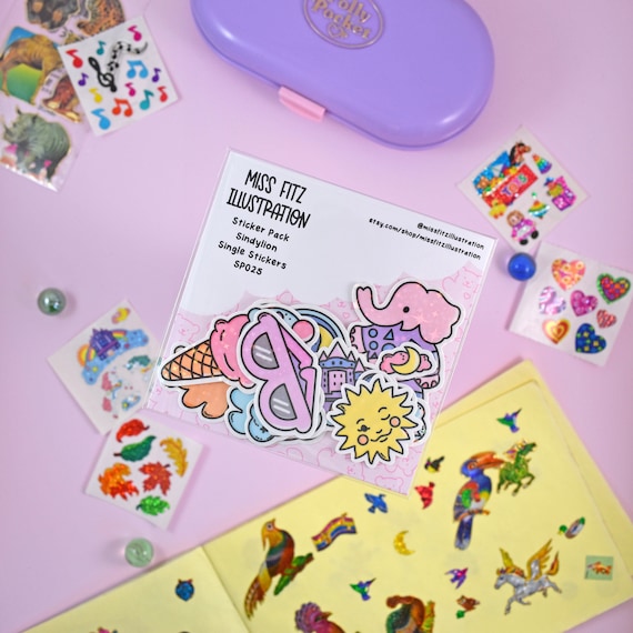 90s Stickers Single Sticker Pack SP025 - Etsy