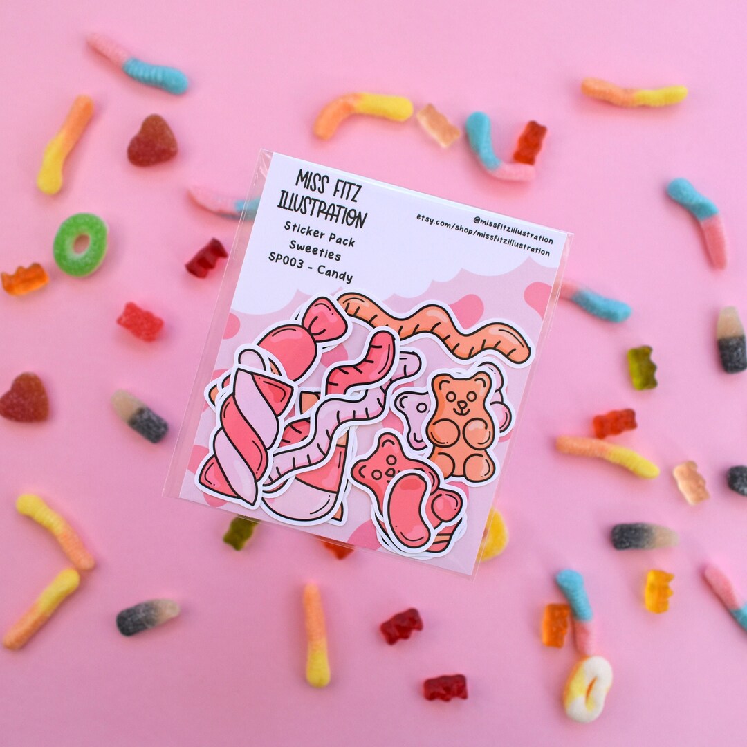 Sweeties Sticker Pack - Candy - SP003 - Etsy