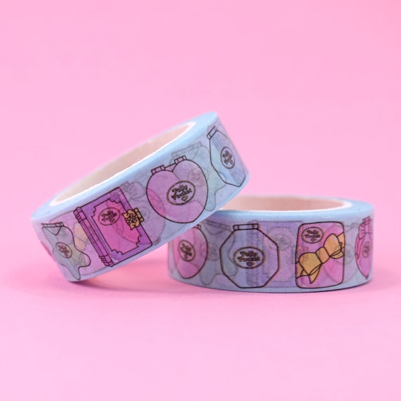 Pastel Blue Polly Compacts Washi Tape | Etsy