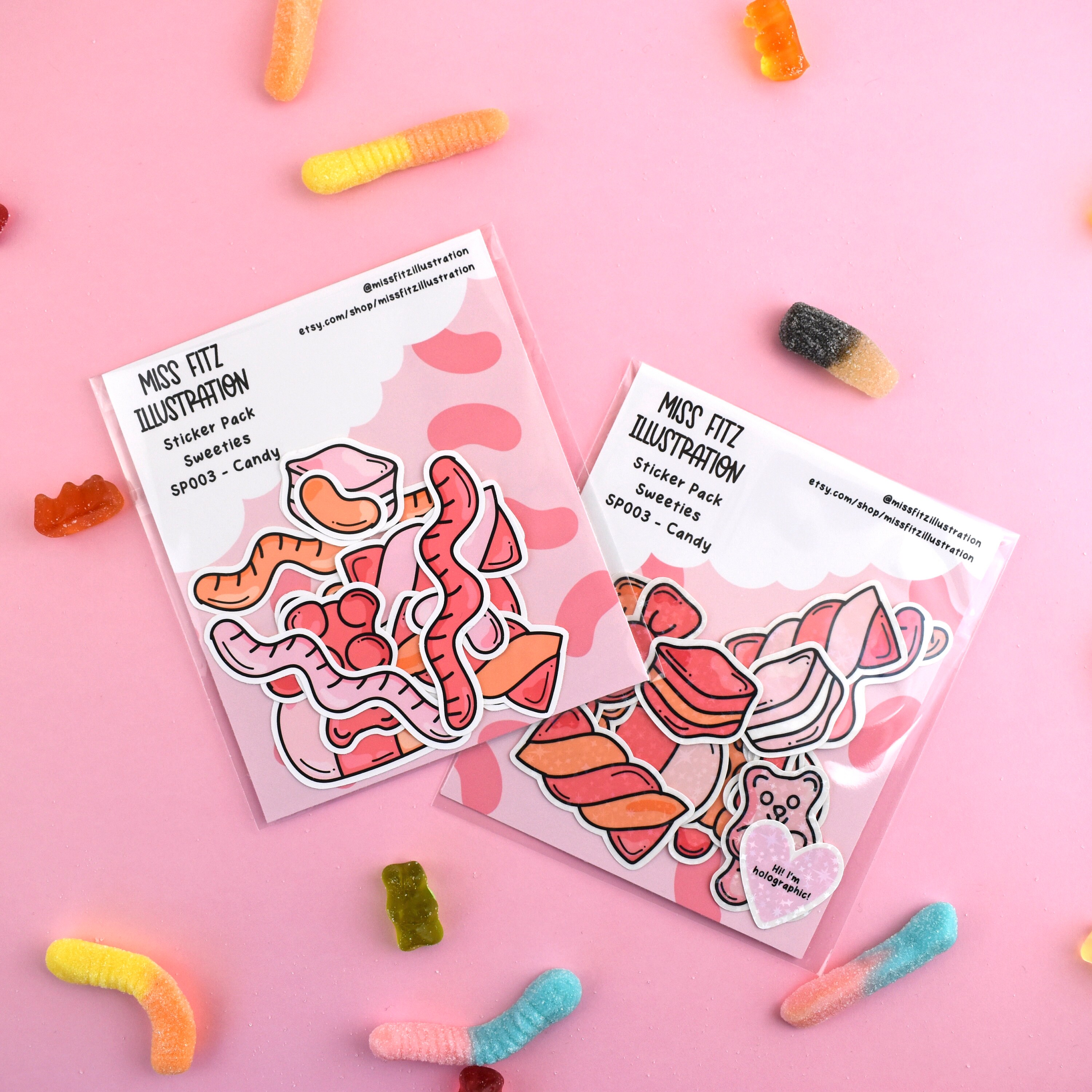 Sweeties Sticker Pack - Candy - SP003 - Etsy