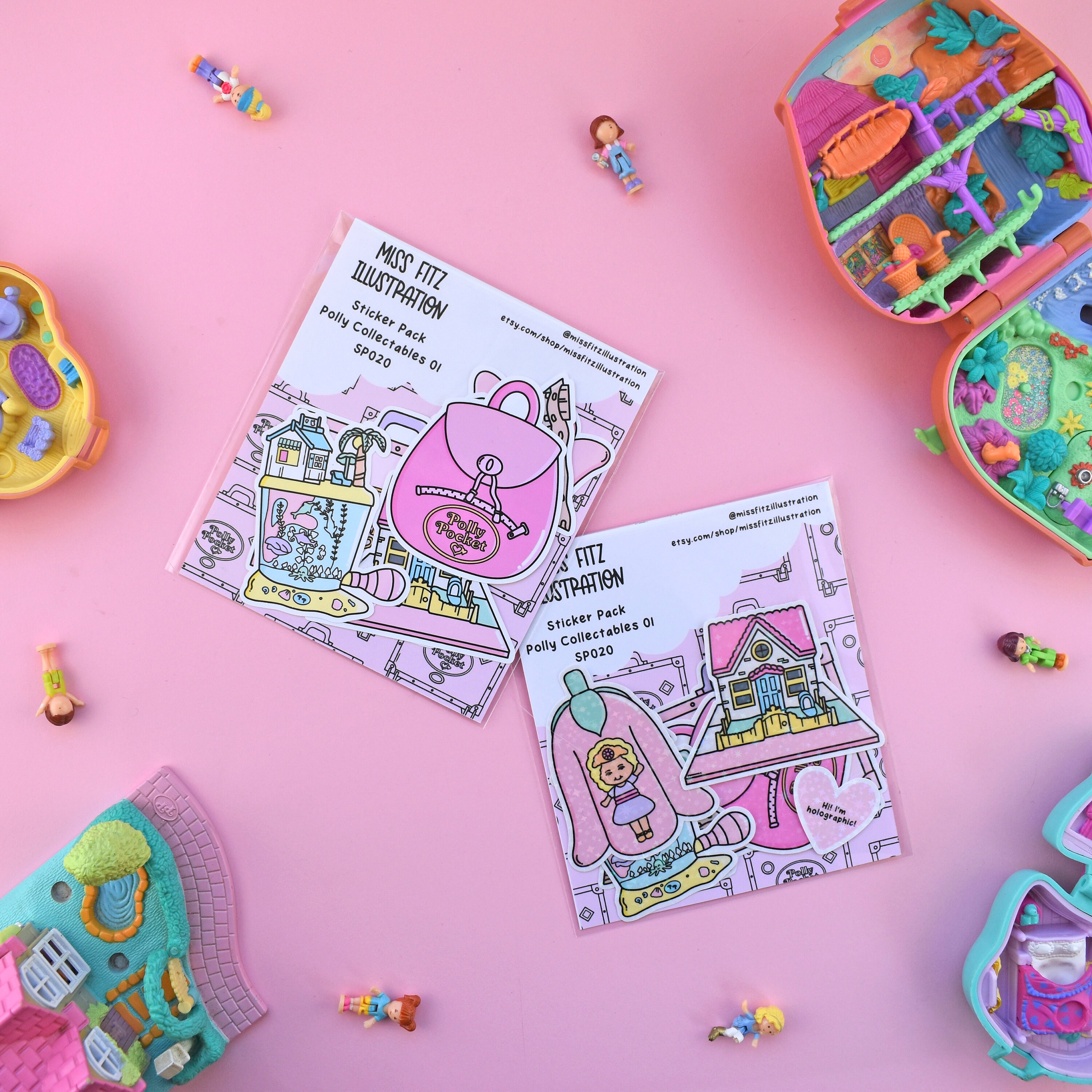 Polly Collectables Sticker Pack SP020 - Etsy