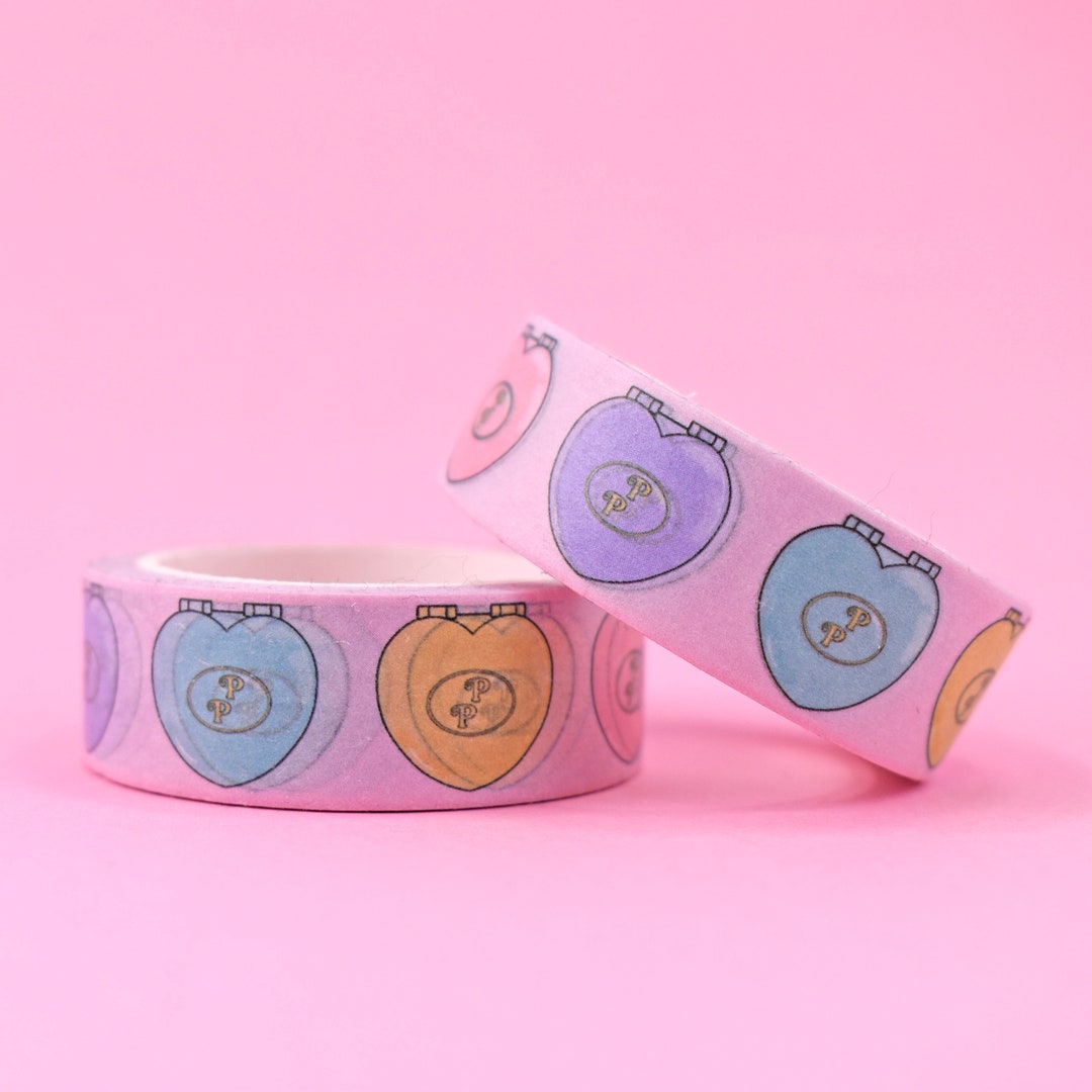Pastel Pink Polly Compact Washi Tape - Etsy