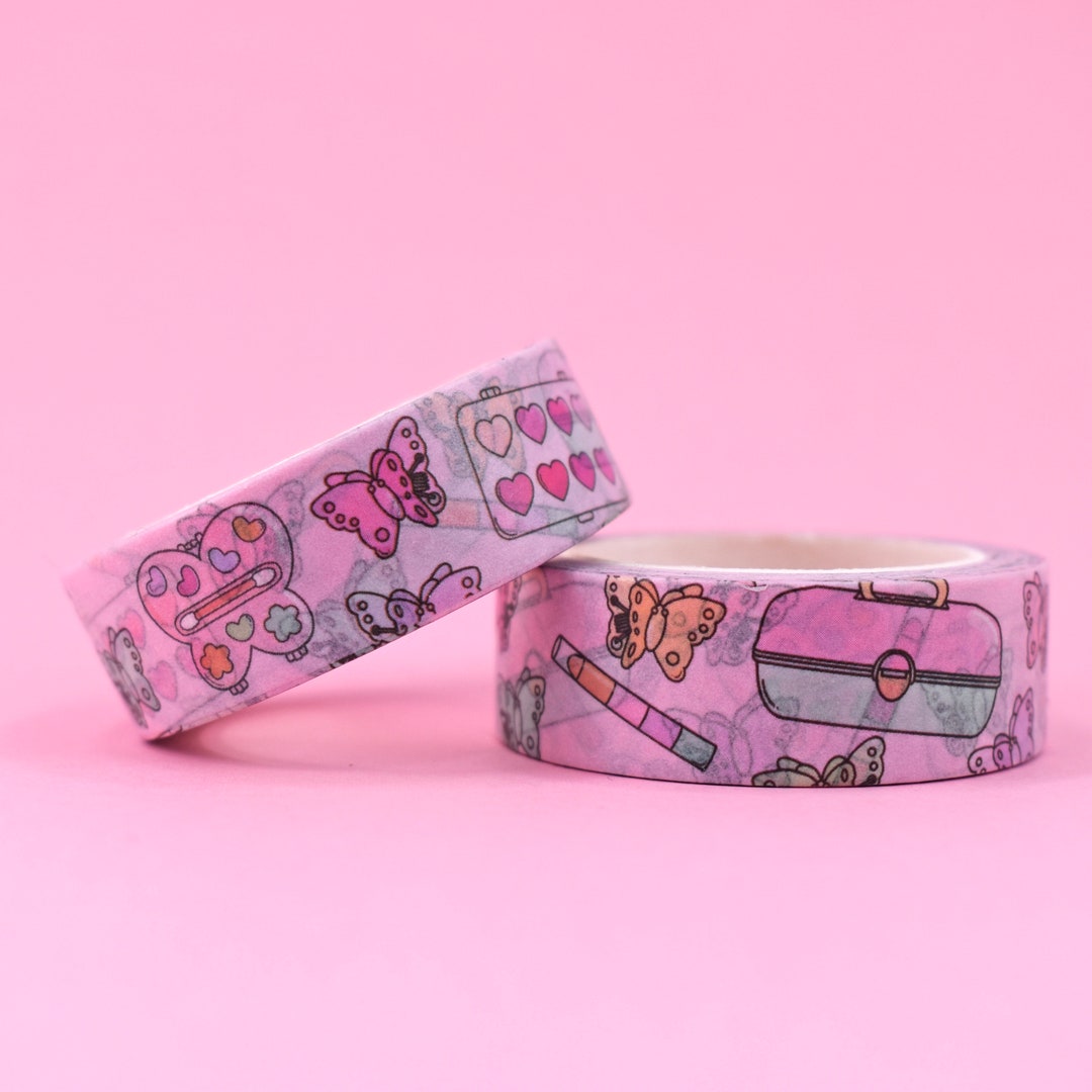 90s Makeup Babe Washi Tape - Etsy New Zealand