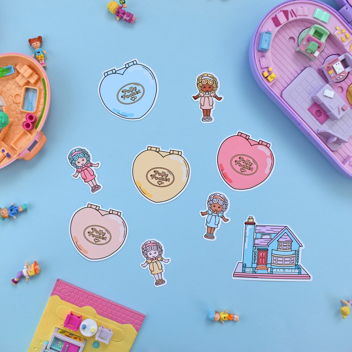 Polly Set Sticker Pack Summer SP009 - Etsy