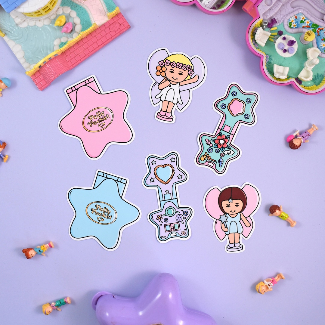 Polly Lockets Sticker Pack SP021 - Etsy UK