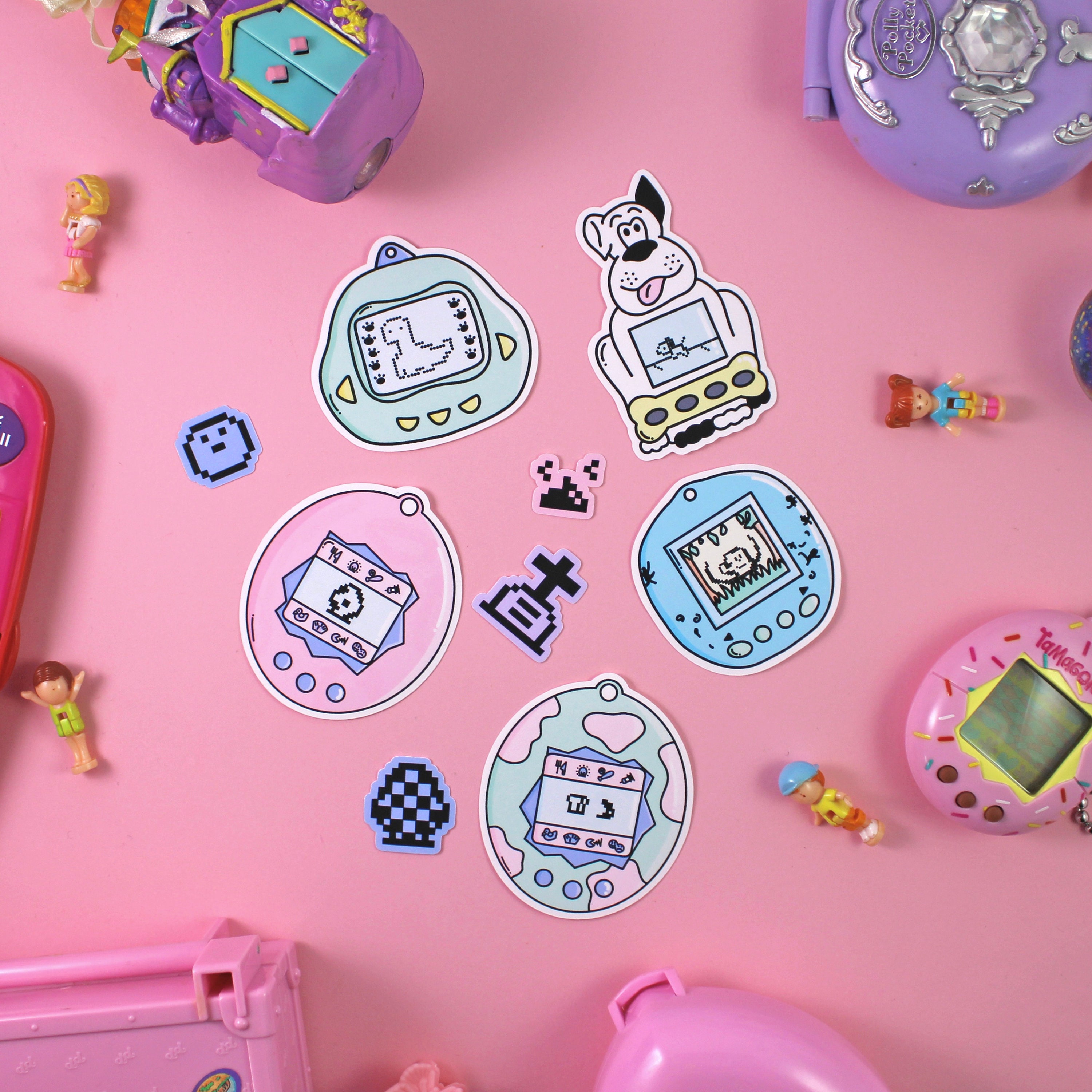 90s Virtual Pets Sticker Pack - SP029 - Etsy
