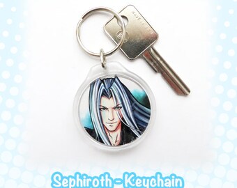 Sephiroth Keychain - Etsy