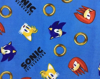 Sonic Face Mask Adult - Etsy