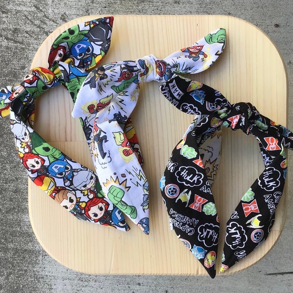 Superhero Headband - Etsy