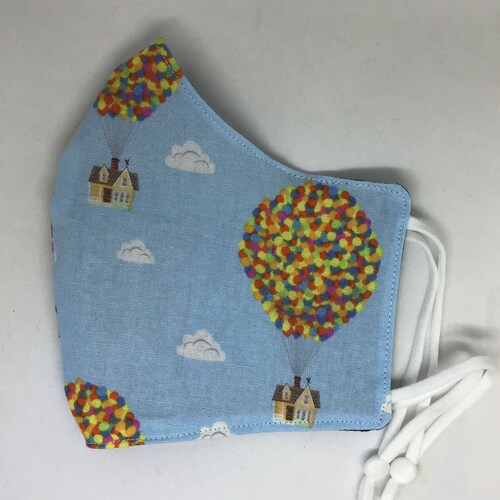 Pixar up Face Mask Balloon House Mask All Over Print Disney - Etsy