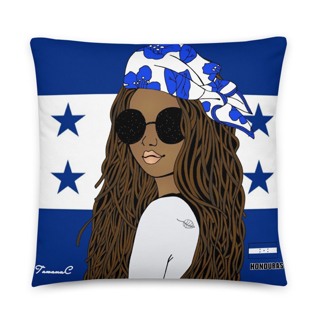 Hondrus Rasta Girl Basic Pillow - Etsy