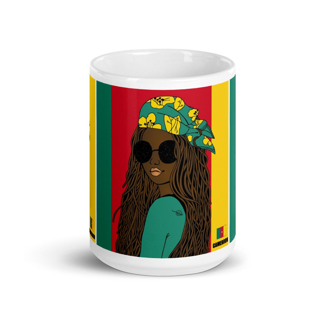 Cameroon Rasta Girl Mug - Etsy