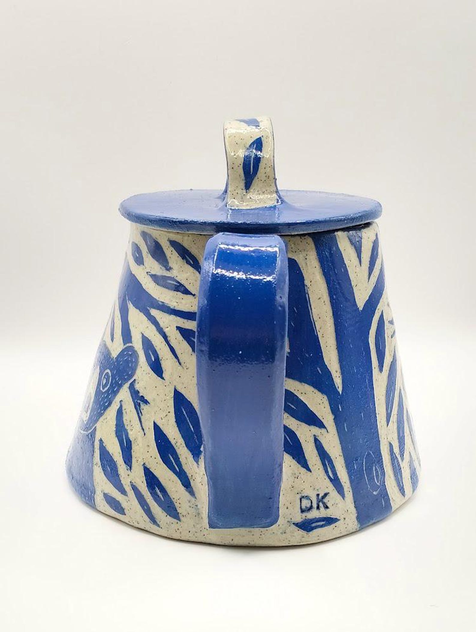 Hand Made Tea Pot, Large Capacity, Stoneware, Ceramic, Bear Hug Design ...