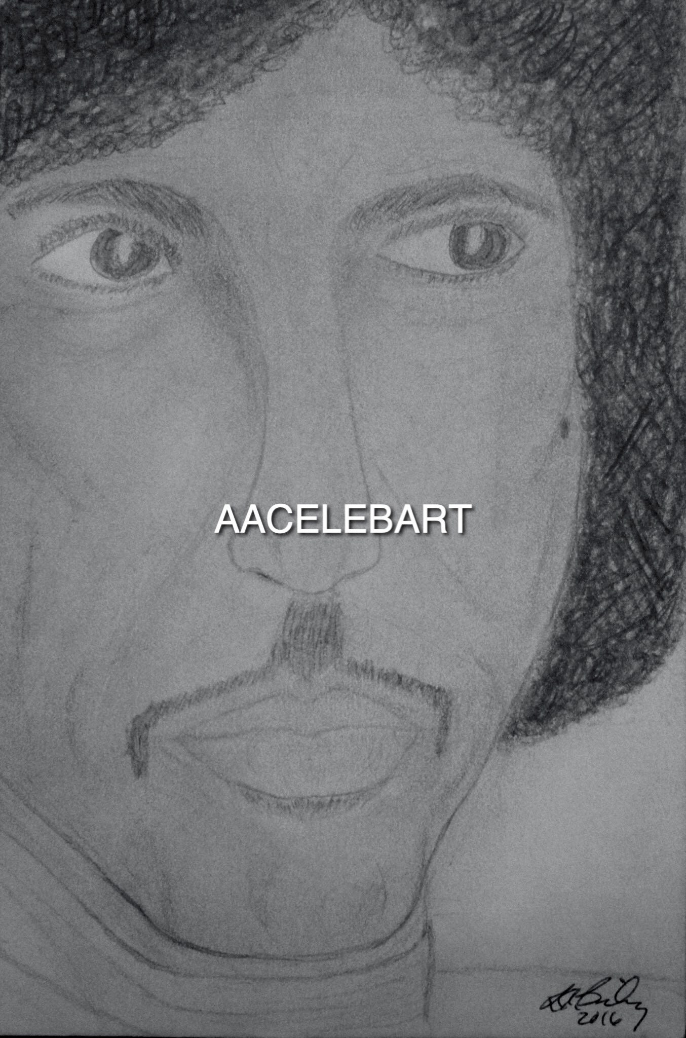 Prince Pencil Sketch Digital Download Black Celebrity Art African ...