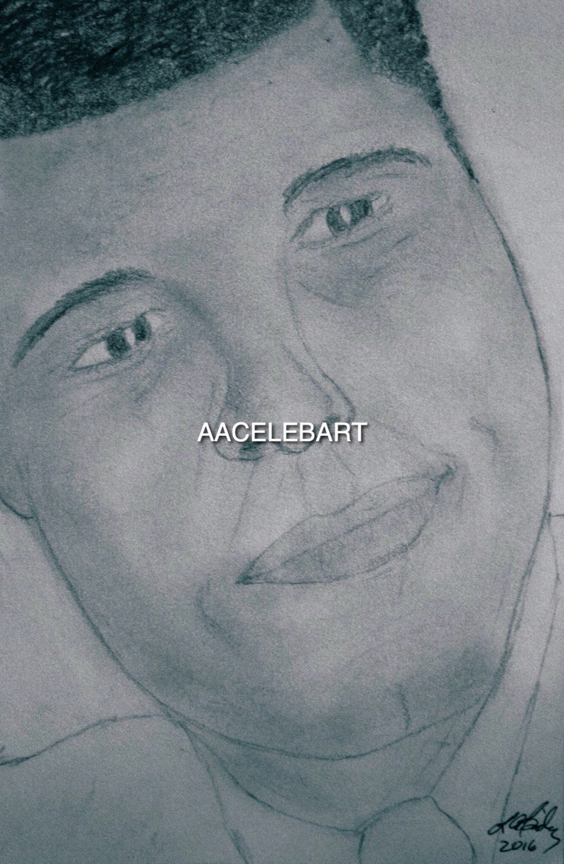 Muhammad Ali Pencil Sketch Digital Download - Etsy