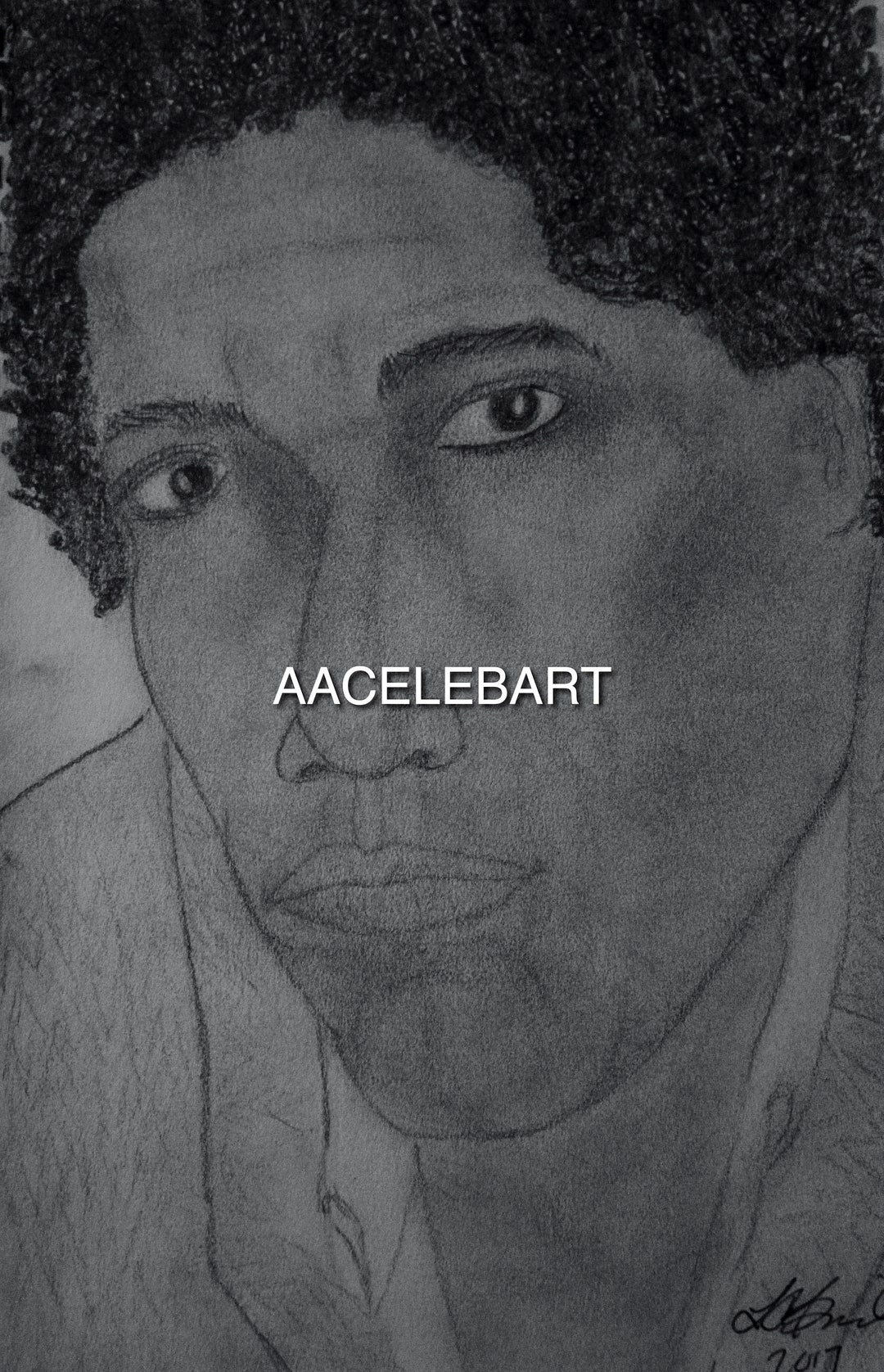 Jean Michel Basquiat Pencil Sketch Digital Download Black Celebrity Art ...