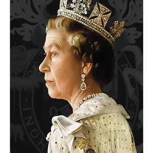 Queen Elizabeth II, the Uk's Longest-serving Monarch Picture Print on ...