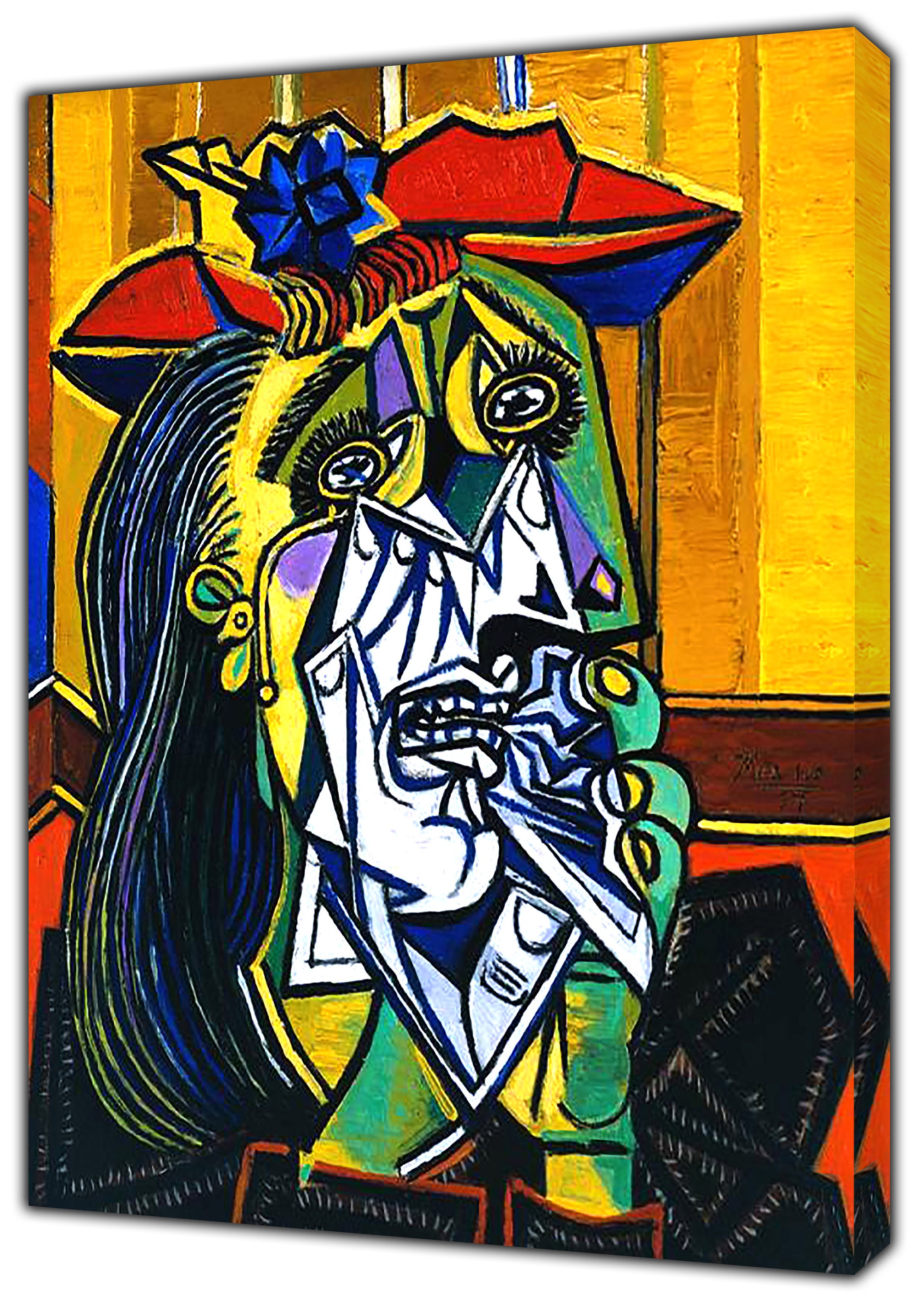 The Weeping Woman by Pablo Picasso Reprint on Canvas Wall Art ...