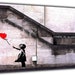Banksy Balloon Girl Hope Paint Print on Canvas Photos Pictures Wall Art ...