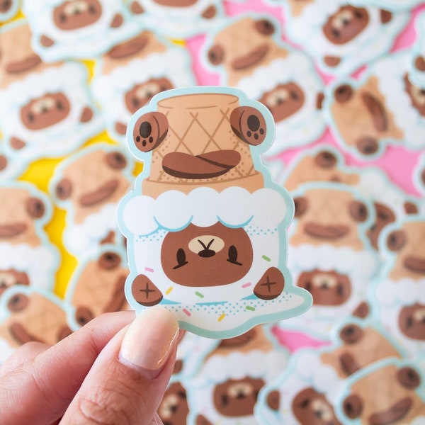 Cream Bear - Etsy