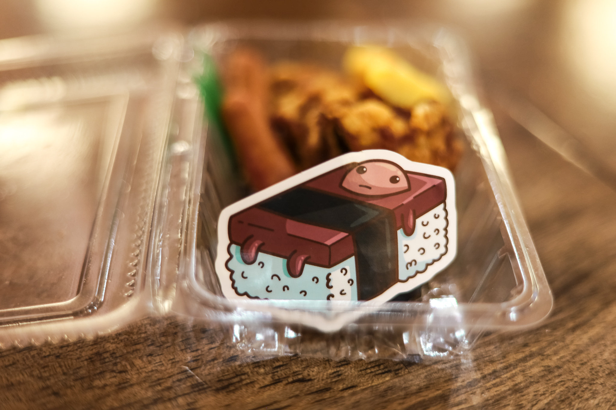 Hawaii Spam Musubi Vinyl Sticker - Etsy