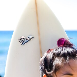 Holographic Ho Brah Hawaii Vinyl Sticker - Etsy