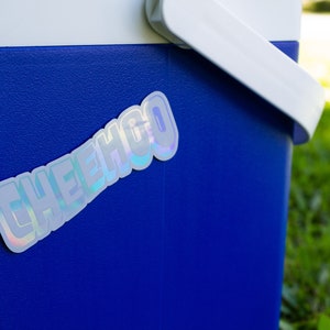 Holographic Cheehoo Hawaii Vinyl Sticker - Etsy