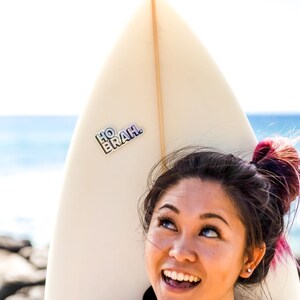 Holographic Ho Brah Hawaii Vinyl Sticker - Etsy