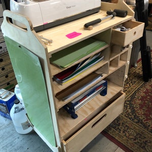 Cricut Storage Cart Plans - Digital Download - Etsy