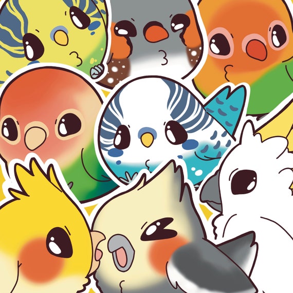 Cute Chibi Bird Drawings
