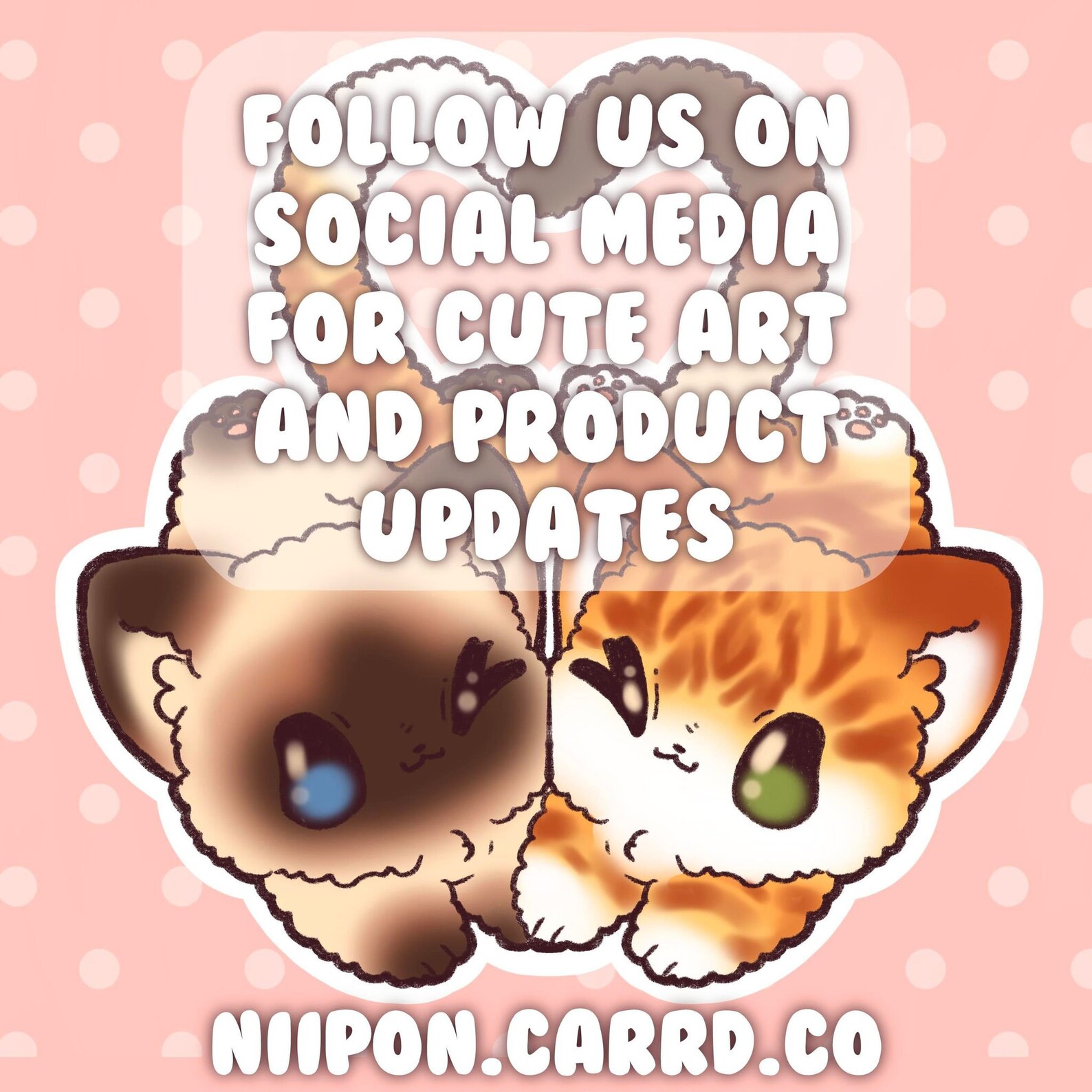 Kitten Nuggets Vinyl Sticker Kawaii Cat Sticker Cute Fast - Etsy