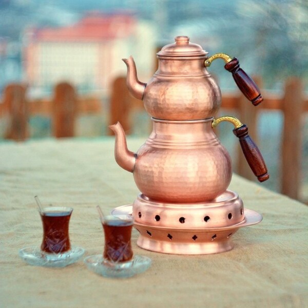 Copper Tea Pot - Etsy