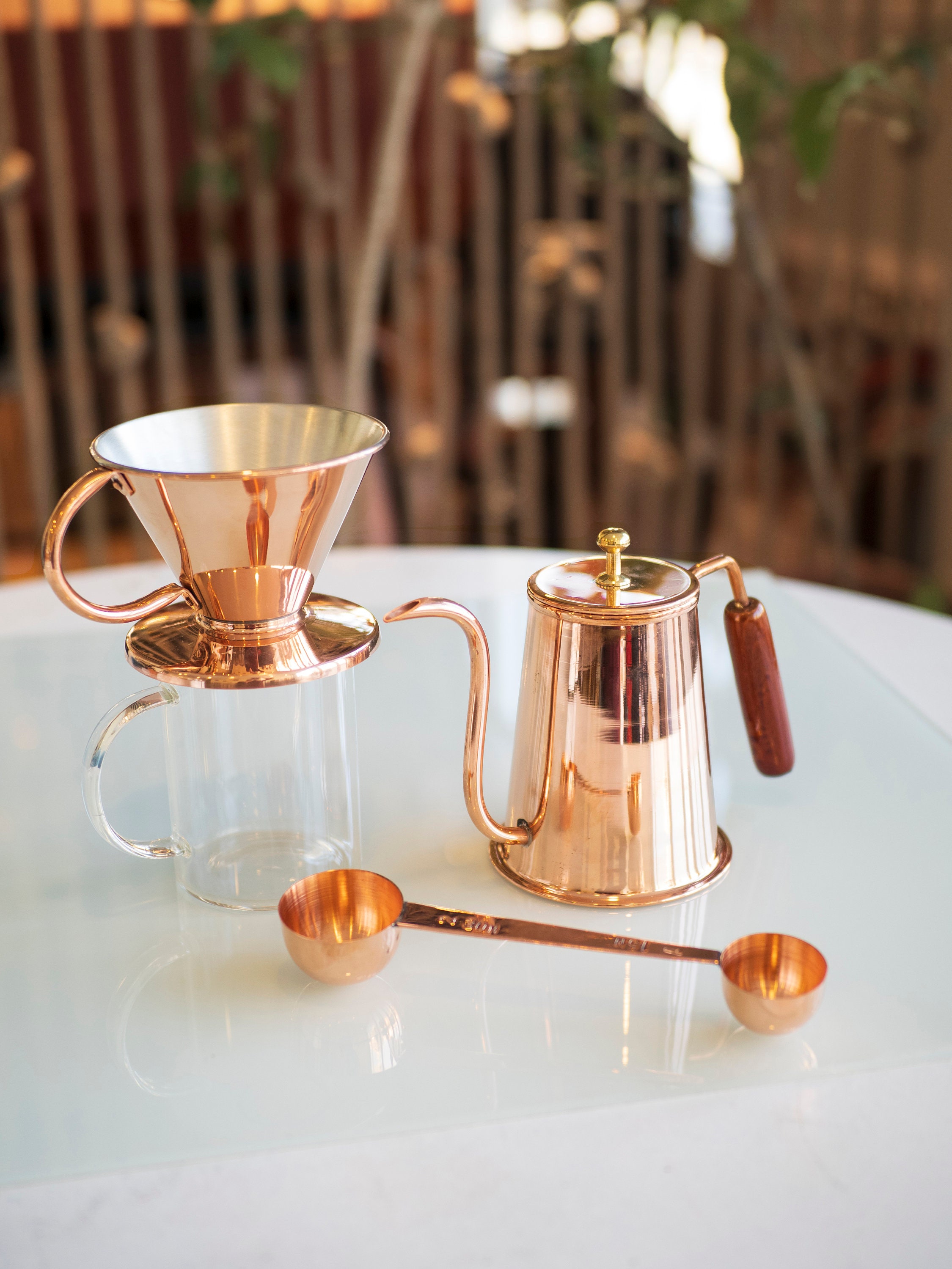 Copper Filter Coffee Set Coffee Set Handmade Coffee Set - Etsy