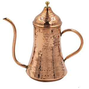 Hammered Copper Oil Bottle, Pure Copper Oil Cruet, Handmade Copper Oil ...