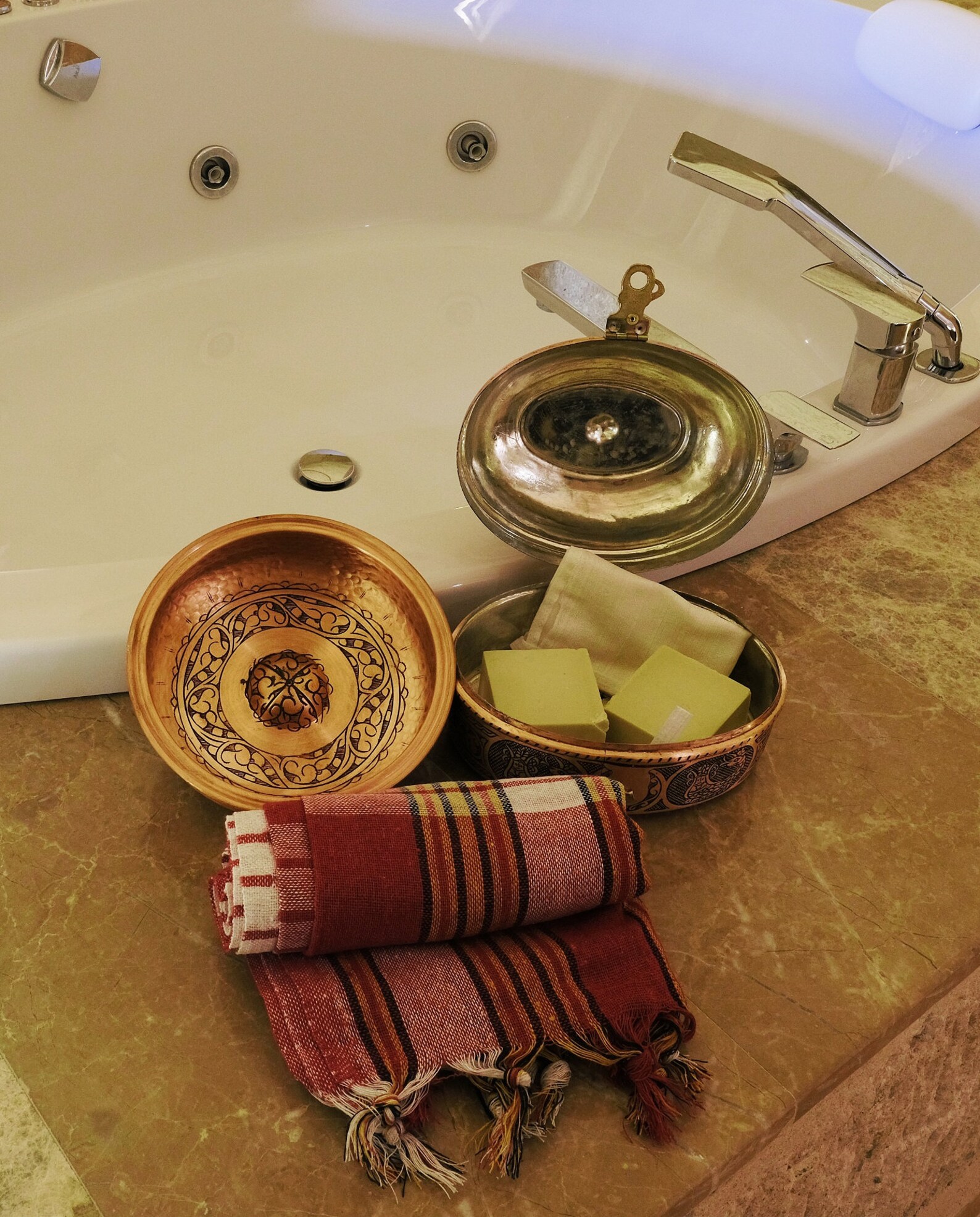 Turkish Bath Set, Copper Bath Set, Bath Towel Set, Bath Set ...