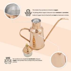 Copper Oil Bottle, Copper Oil Cruet, Handmade Copper - Etsy