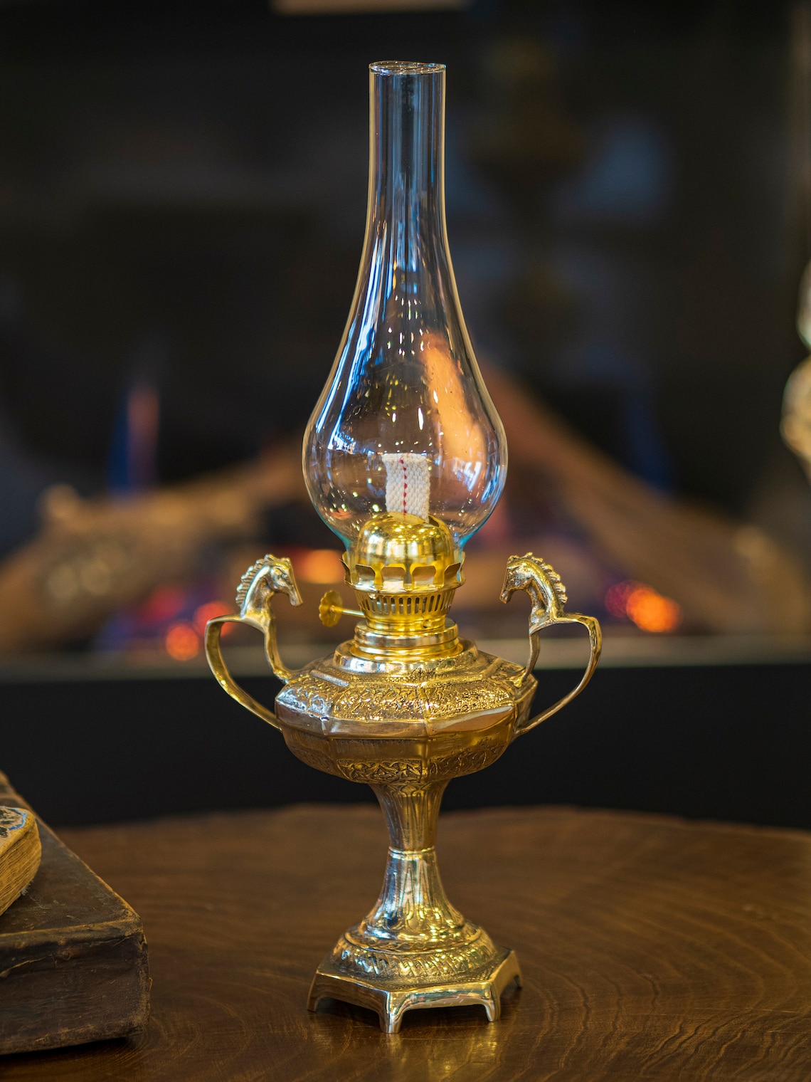 Messing Öllampe Vintage Öllampe Dekorative Messing Öllampe - Etsy.de