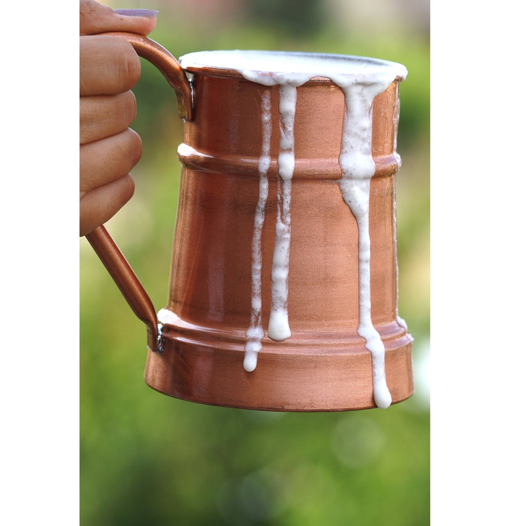 Copper Barrel Mug, Copper Mug, Handmade Copper Mug, Barrel Mug - Etsy