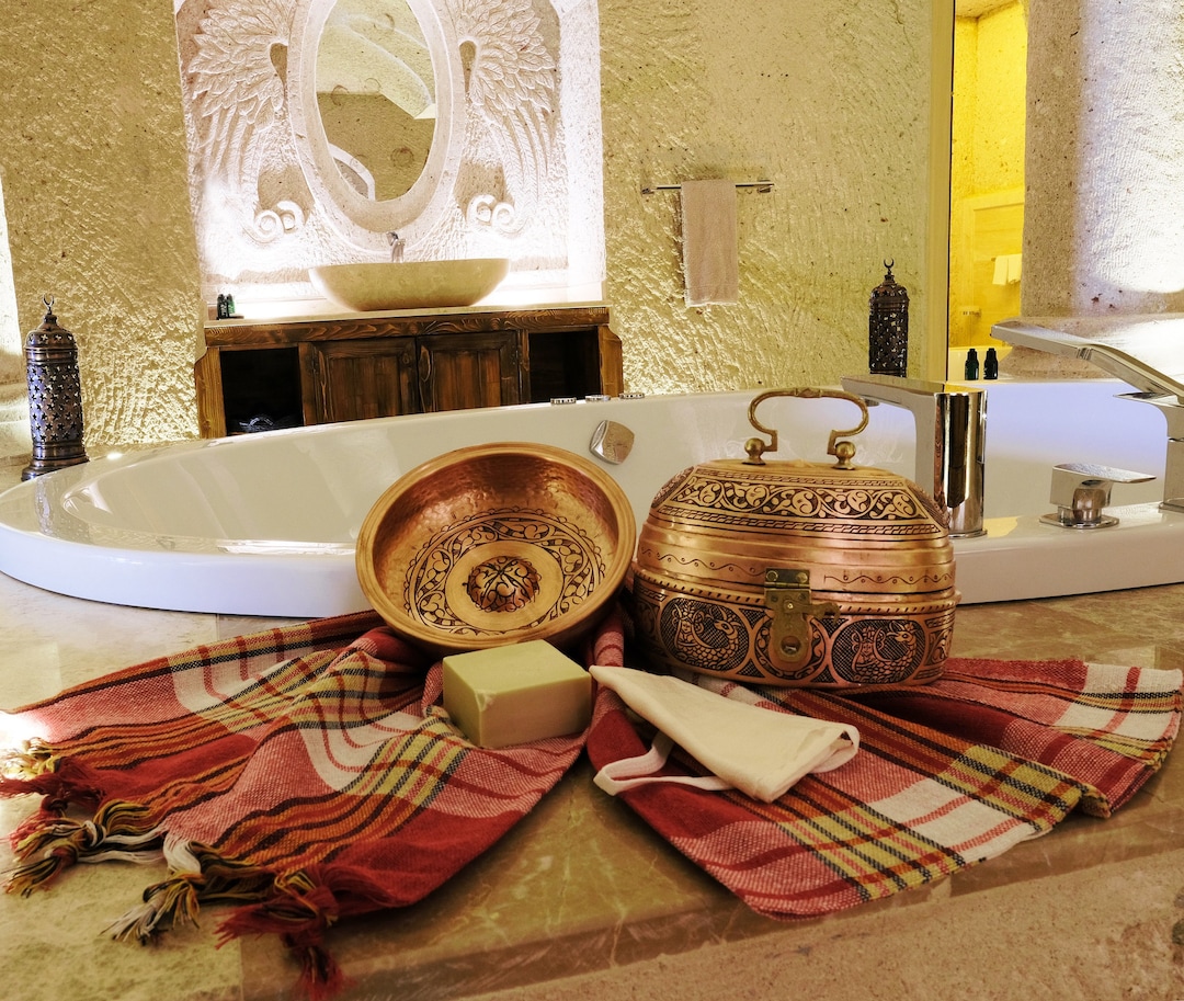 Turkish Bath Set, Copper Bath Set, Bath Towel Set, Bath Set ...