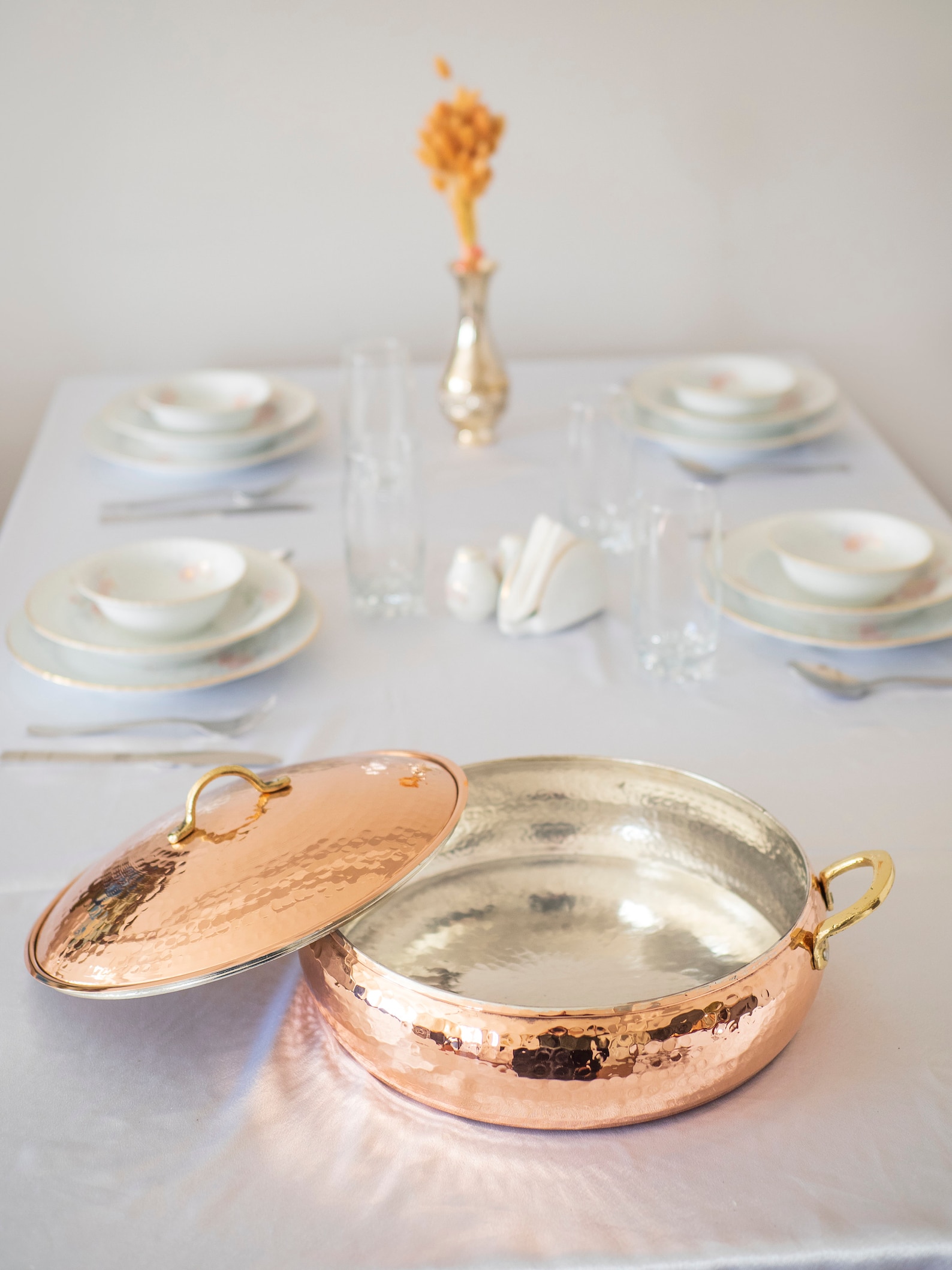 Copper Pot Set Handmade Copper Cooking Pot Set Copper - Etsy