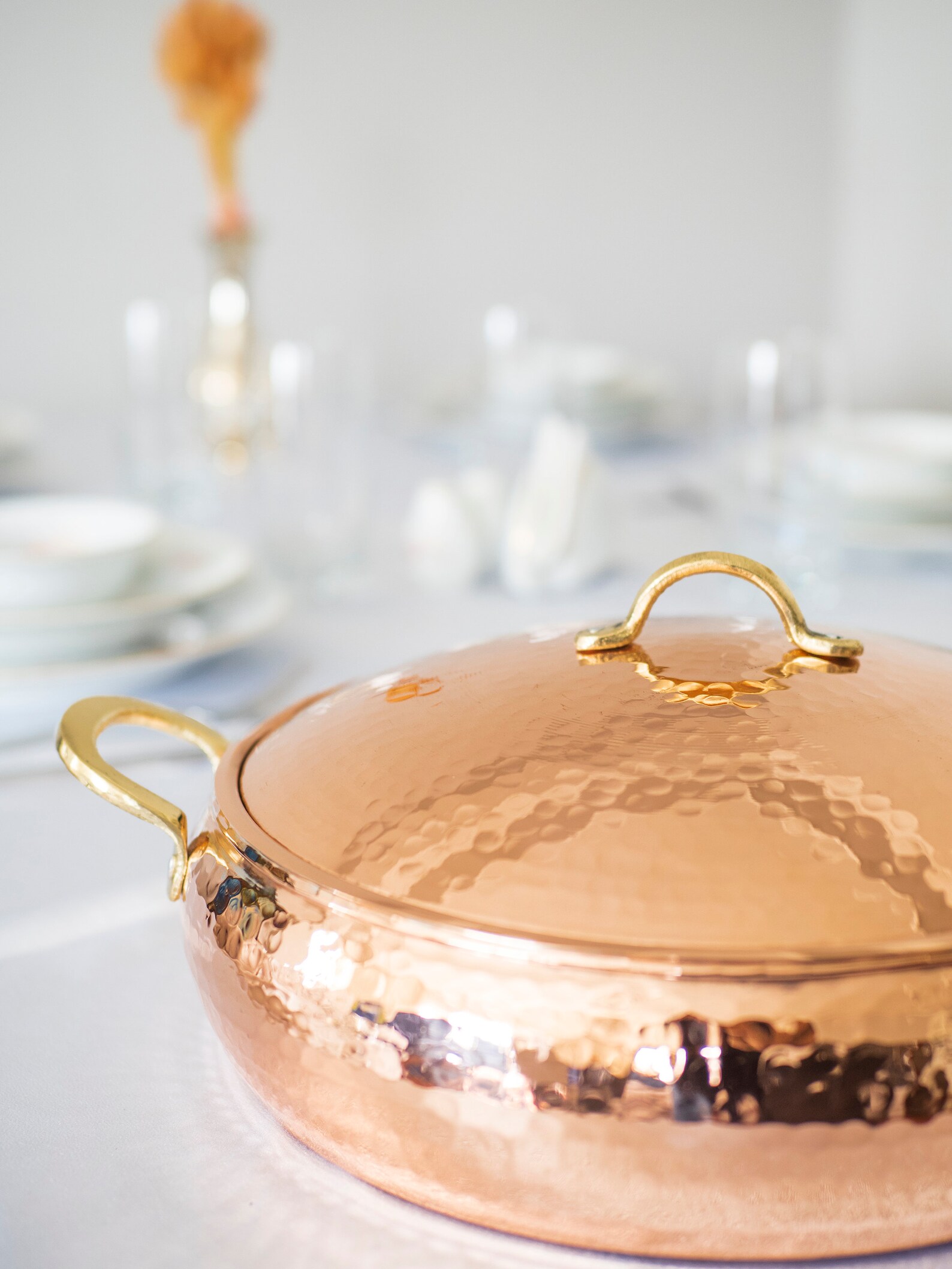 Copper Pot Set Handmade Copper Cooking Pot Set Copper Etsy