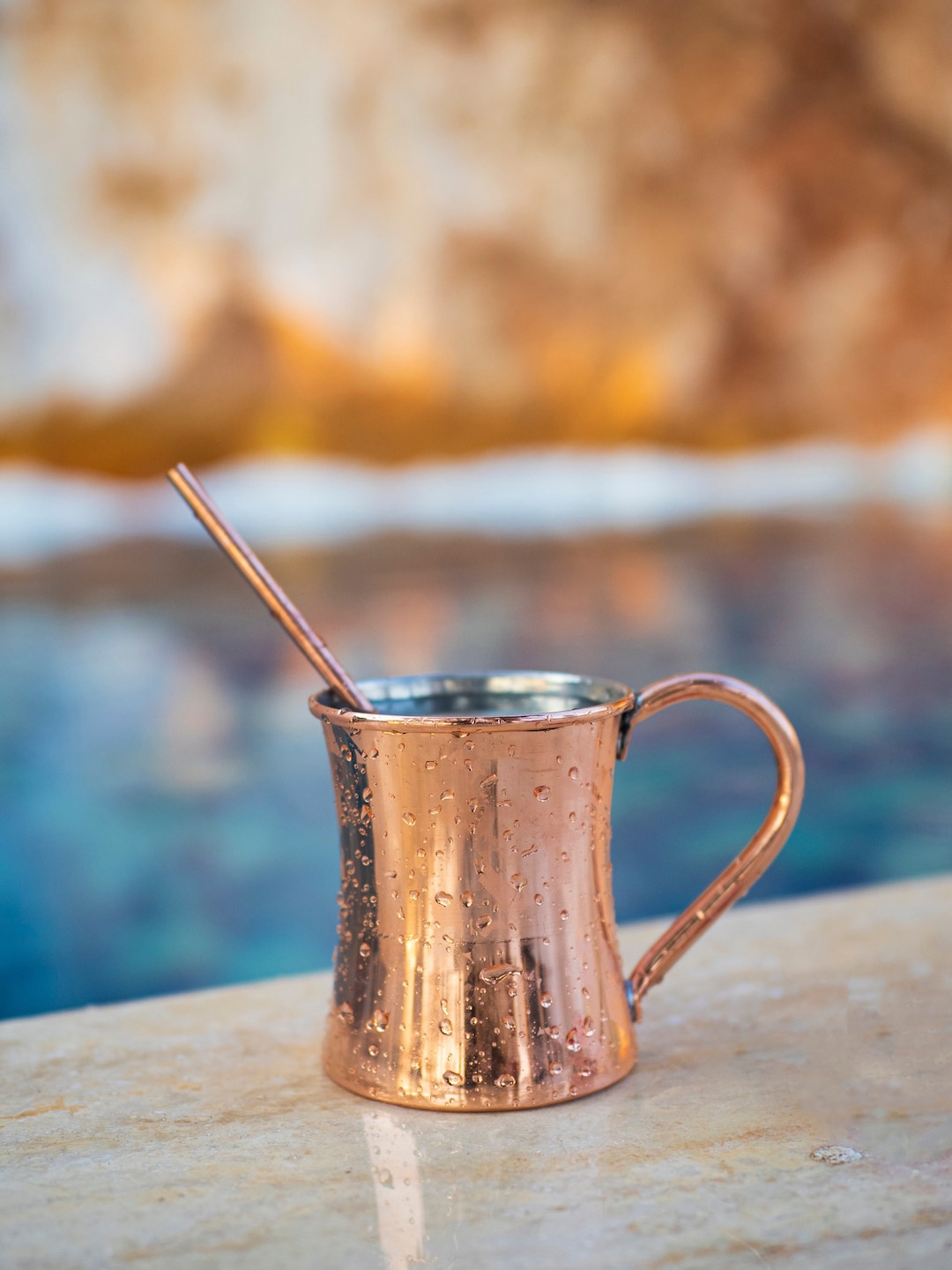 Handmade %100 Copper Mug, Solid Copper Mug, Copper Cocktail Mug ...