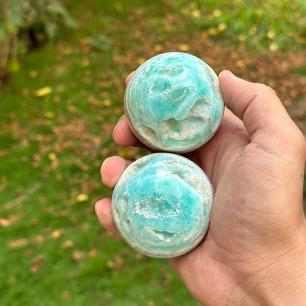Hemimorphite Sphere - Etsy