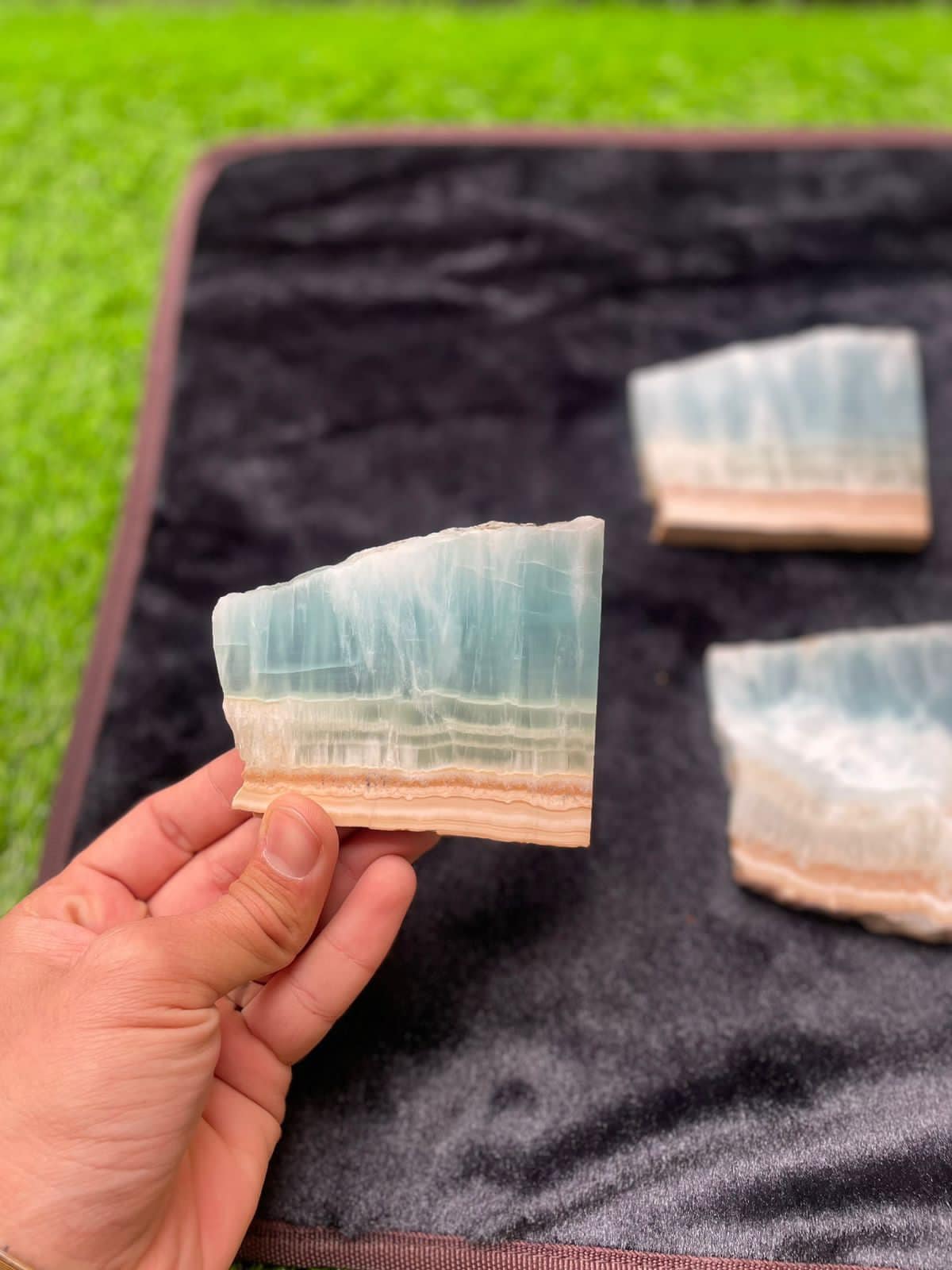 Rare Quality Caribbean Calcite Slab real Crystal Slab - Etsy