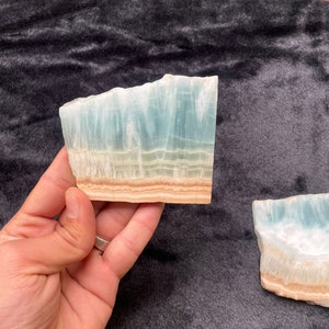 Rare Quality Caribbean Calcite Slab -real Crystal Slab - Calcite Slab ...