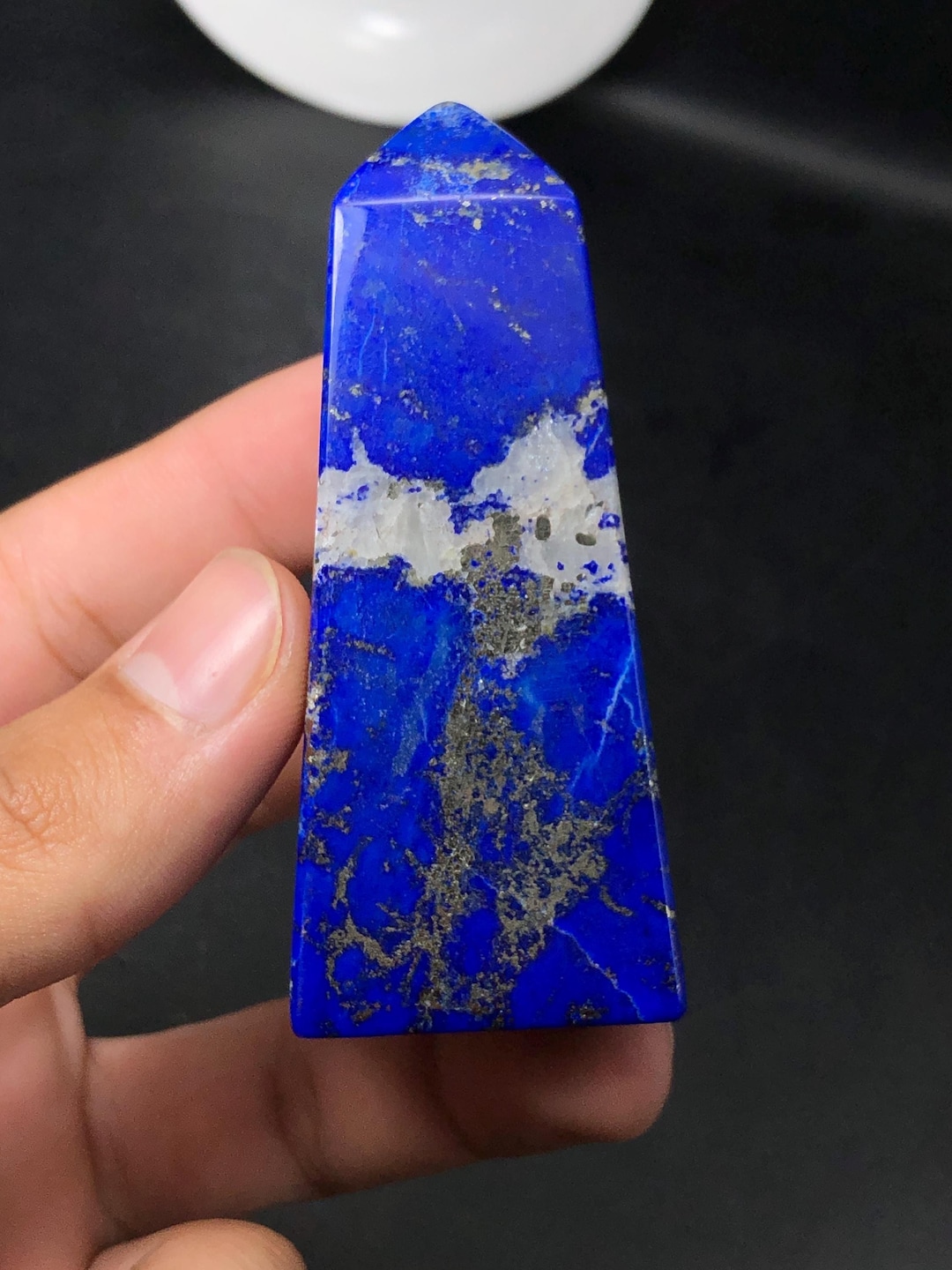 Deep Blue Lapis Lazuli Tower-lapis Lazuli Tower-gemstone Tower-lapis ...
