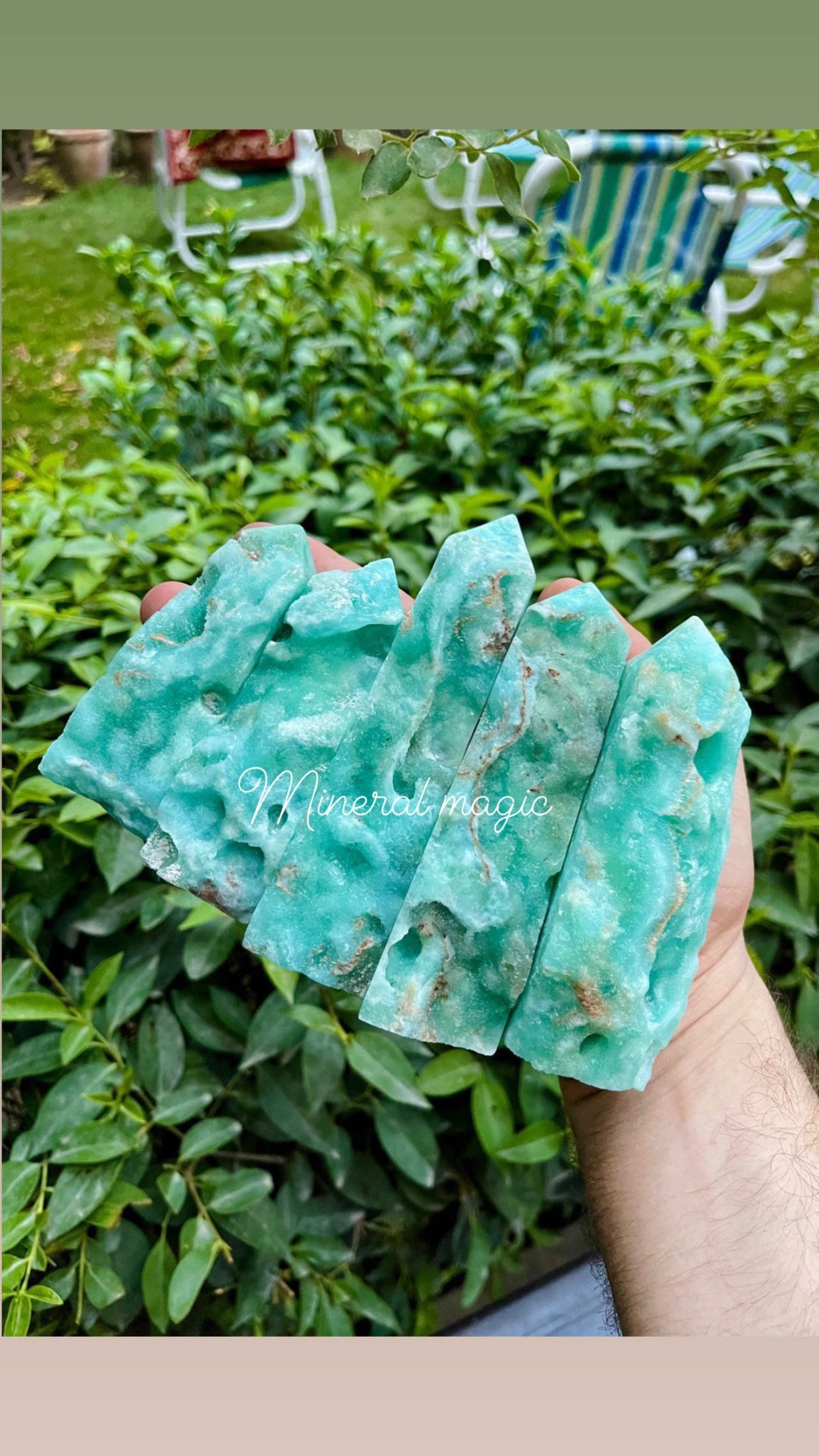 Hemimorphite Crystal Tower - Raw Stone, Gemstone Gift - Etsy