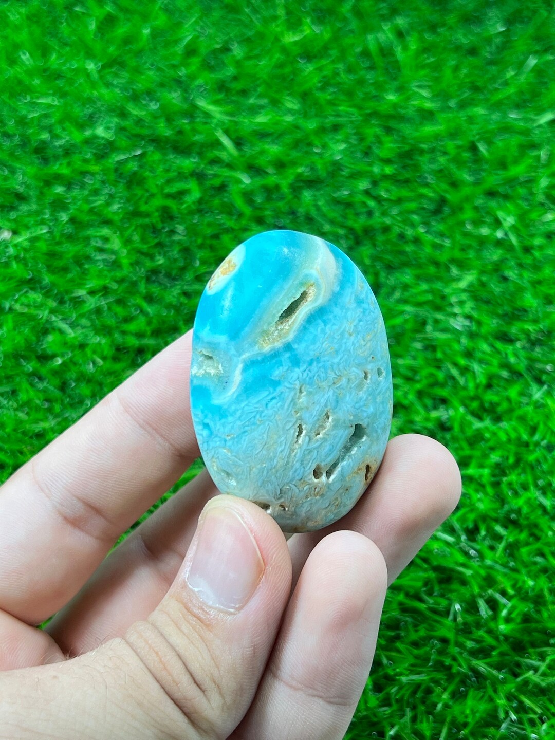 Premium Quality Smithsonite Palmstone -smithsonite Palms - Real Crystal ...