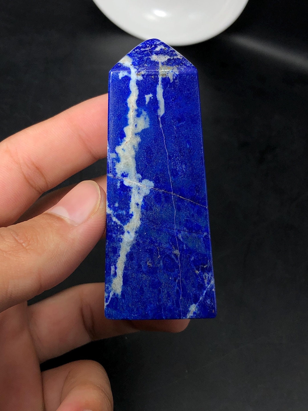 Deep Blue Lapis Lazuli Tower-lapis Lazuli Tower-gemstone Tower-lapis ...